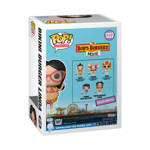 FUNKO POP! - Animation - Bobs Burgers Bikini Burger Linda #1223 ...
