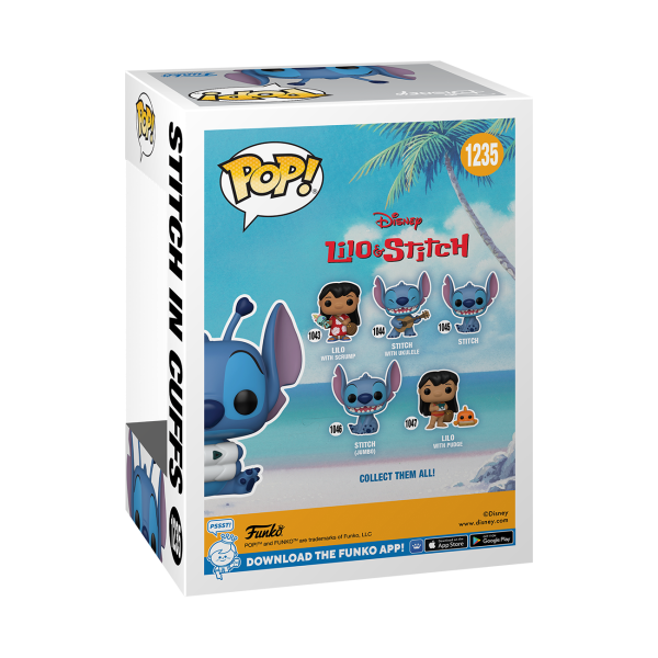 FUNKO POP! - Disney - Stitch in Cuffs #1235 Special Edition - Hunter ...